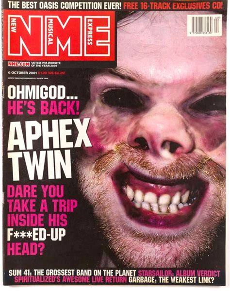 Aphex Twin Spiritualized Garbage Sum 41 Pulp Nme Magazine 6 October