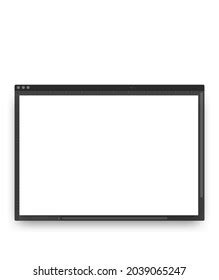 Simple Browser Window Browser Icon Stock Illustration 2039065247