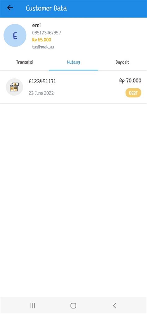Manage Pelanggan Dgpos Pro Aplikasi Kasir Pusat Bantuan