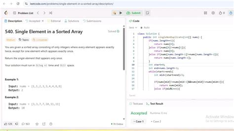 100daysofcode Leetcode Java Binarysearch Dsa Codingpractice