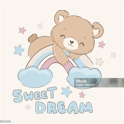 손으로 그린 귀여운 작은 테 디 베어 벡터 일러스트 레이 션 아기 인쇄 신생아 디자인 귀여운에 대한 스톡 벡터 아트 및 기타 이미지 귀여운 그래픽 프린트 놀이