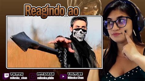 Reagindo Ao Rap Do Scorpion Mortal Kombat Tauz Youtube