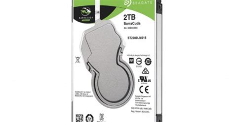 Seagate Barracuda 2TB 2 5 Inch SATA Laptop HDD