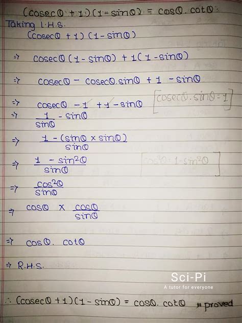 Sci Pi Some More Trigonometric Questions And Answers Facebook