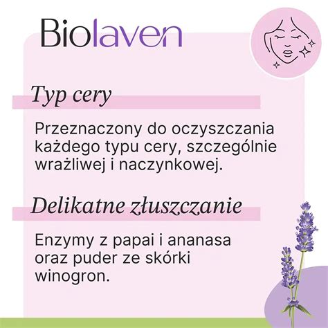 BIOLAVEN Peeling Enzymatyczny Do Twarzy Sylveco Pl Kosmetyki Naturalne