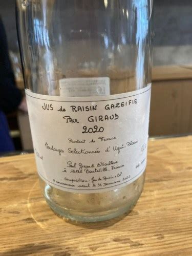 Paul Giraud Jus De Raisin Gazéifié Vivino 日本