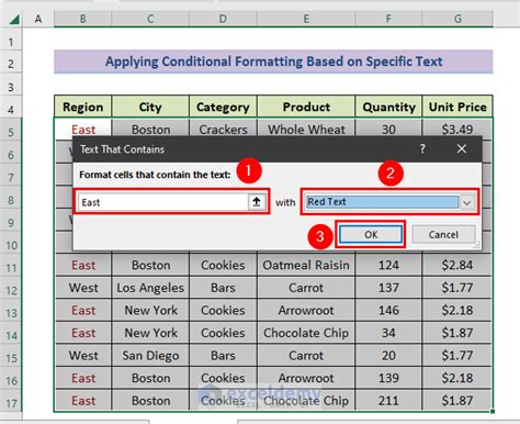 How To Apply Conditional Formatting To Color Text In Excel