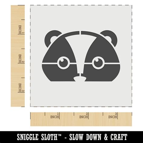 Peeking Skunk Wall Cookie Diy Craft Reusable Stencil Michaels