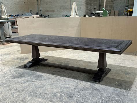 Hamptons Parquetry Dining Table French Tables