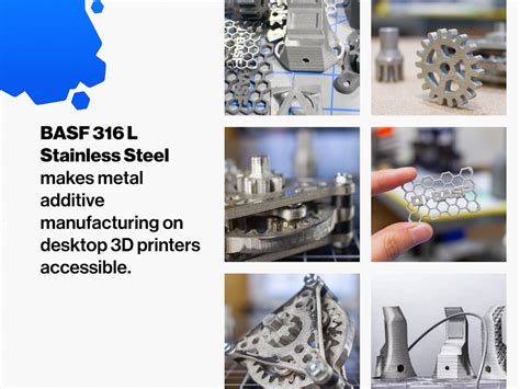 Basf Ultrafuse 316l Metal 3d Printing Filament 175mm 1kg