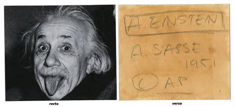 Lot Vintage Photo Of Albert Einstein Sticking Out His Tongue His Most Famous Pose