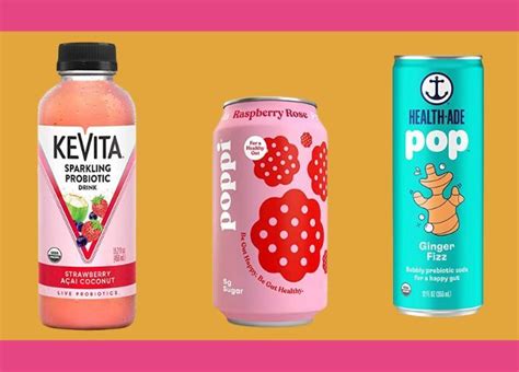 5 Trendy Probiotic And Prebiotic Sodas For Better Health Catchy Shopper