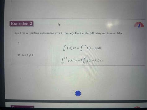 solved let f be a function continuous over −∞ ∞ decide