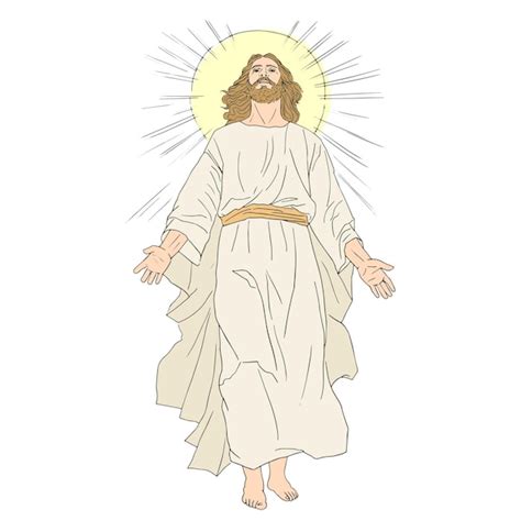 Premium Vector Holy Heart Sacred Heart Vector Outline Illustration