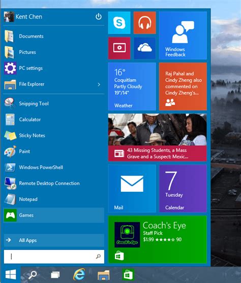 Windows 10 How To Use And Customize The New Start Menu NEXTOFWINDOWS COM