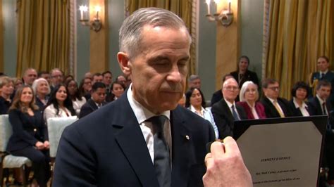 Watch Mark Carney Sworn In As Canadian Prime Minister