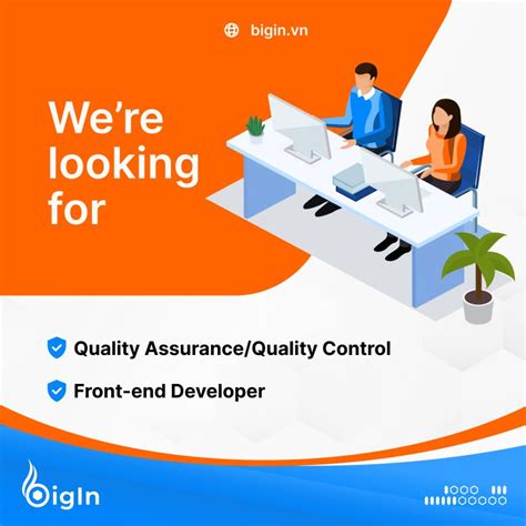 Bigin On Linkedin Bigin Biginvietnam Hiring Qc Frontend