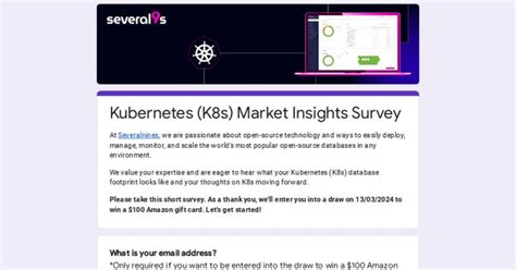 severalnines on linkedin kubernetes k8s market insights survey