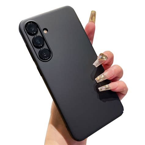 Dteck For Samsung Galaxy S24 Case Anti Fingerprints Hard Back Non Slip Slim Protective Phone