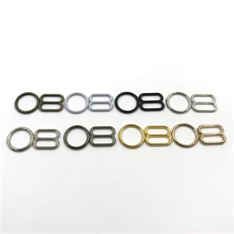 Custom Recycled Underwear Accessories Metal Bra Ring And Slider China