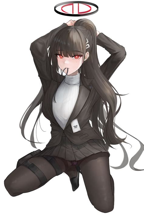 Rio Tying Her Hair Rriotsukatsuki