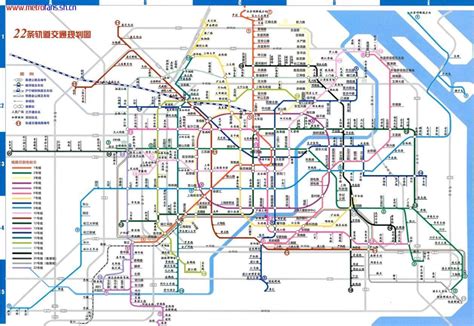 上海地铁的规划图 最新最全的上海地铁规划？