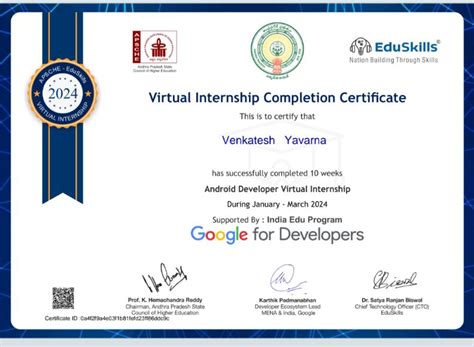 yavarna venkatesh on linkedin apsche eduskills internship apsche