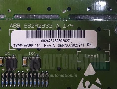 Repair Purchase Abb Acs 600 Drive Trigger Board Automaiton Product Model Agbb 01c Series