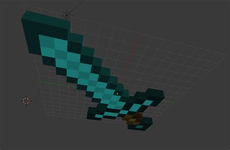 마인 크래프트 다이아몬드 검 3d 모델 Turbosquid 799272