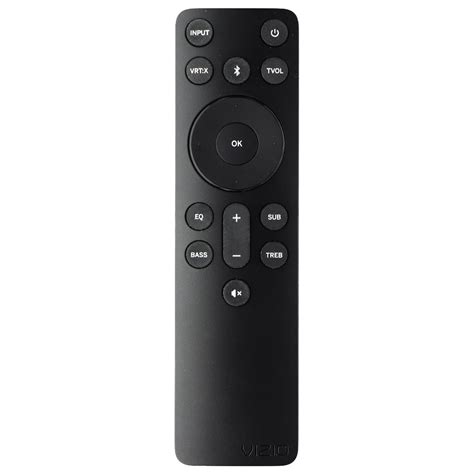 Restored Vizio Oem Remote Control For Select Vizio Tvs Black Nd21