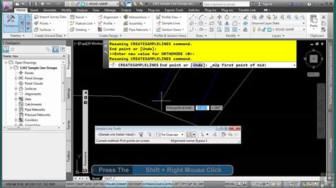 Autocad Civil 3d Tutorial Sample Line Groups Infiniteskills Youtube