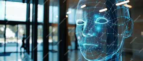 Premium Photo Aidriven Facial Recognition Security System Modern