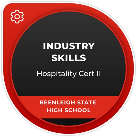Hospitality Cert Ii Badge Credly