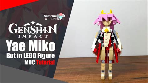LEGO Genshin Impact Yae Miko Figure MOC Tutorial Somchai Ud YouTube