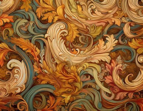 Seamless Tree Bark Wallpaper Pattern Abstract Design With Subtle Autumn