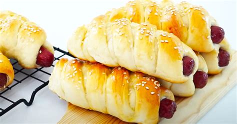 Sausage Bread Rolls Recipe Diy Joy