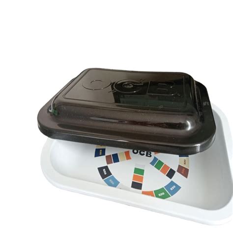 Ocb Rolling Tray With Lid Za
