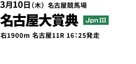 出馬表／出走予定馬｜名古屋大賞典 2022年｜ダートグレード競走特設サイト