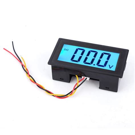 YB D Digital Meter Monitor LCD Display Three Wire Voltage Meter Monitor Voltmeter DC V
