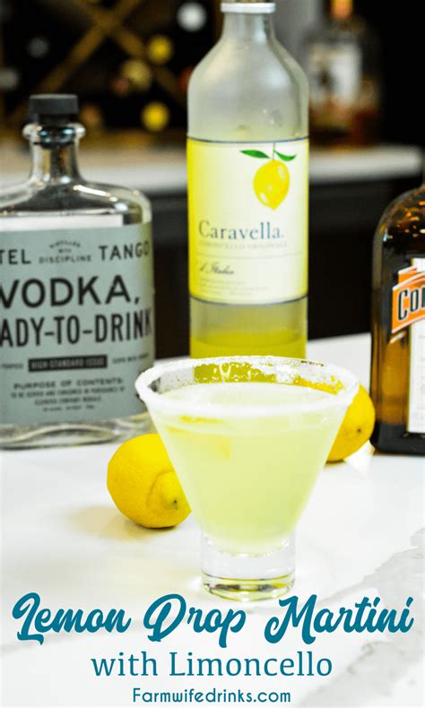 Limoncello Gin Martini Artofit