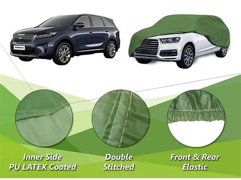 Buy Kia Sorento 2021 2023 PU Latex Coated Top Cover Anti Scratch