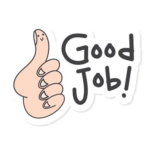 Cute Aesthetic Motivation Sticker Good Job PNG Cute Aesthetic Motivation Sticker Good Job PNG