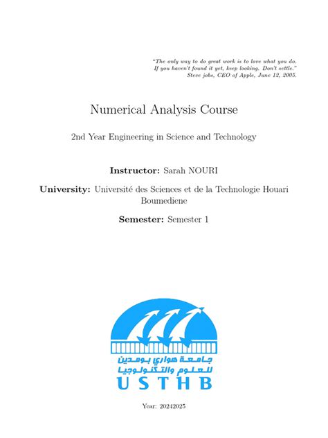 numerical analysis 5 pdf matrix mathematics numerical analysis
