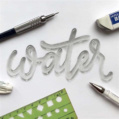 How To Draw Bubble Letters Step By Step Tutorial Lettering Daily