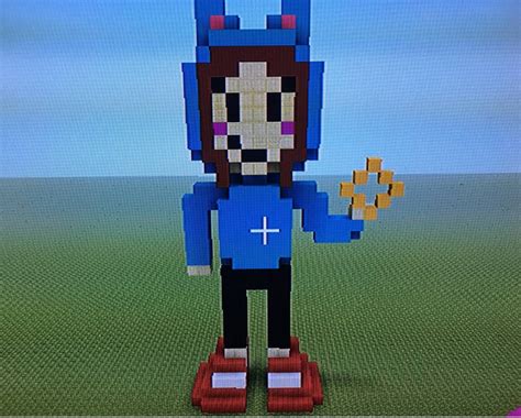 Me In A Minecraft Sonic Suit Remake By Zunamoonthezeti On Deviantart