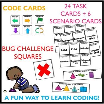 Coding Activity Mat D Shapes Math Robotics Games Bee Sphero Dash Mouse