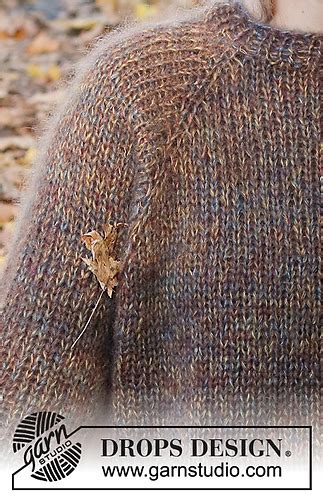 Ravelry 226 2 Woodland Sparkle Sweater Pattern By DROPS Design