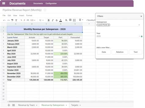 Odoo Erp Spreadsheet Zen Software Solutions