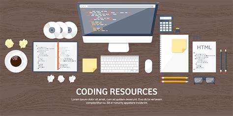 Premium Vector Programming And Coding Flat Computing Background Code