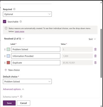 Customize The Case Resolution Dialog Microsoft Learn